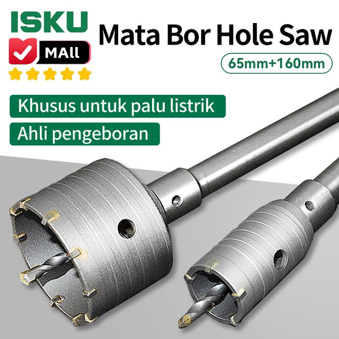 Promo ISKU Mata Bor hole saw beton lubang tembok beton/hollow core saw ...