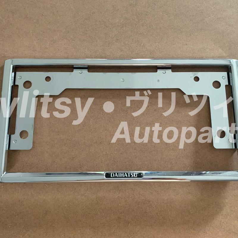 Frame Plate Nomor JDM Daihatsu Original Japan - Shop | Tokopedia
