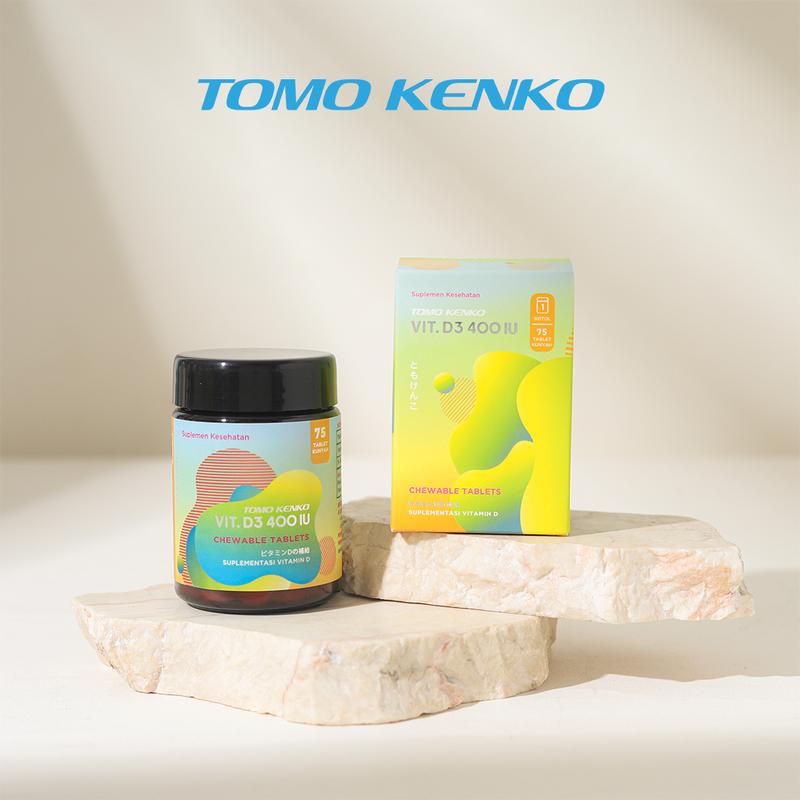 Tomo Kenko Vitamin D3 Chewable Tablet Kunyah - Shop | Tokopedia