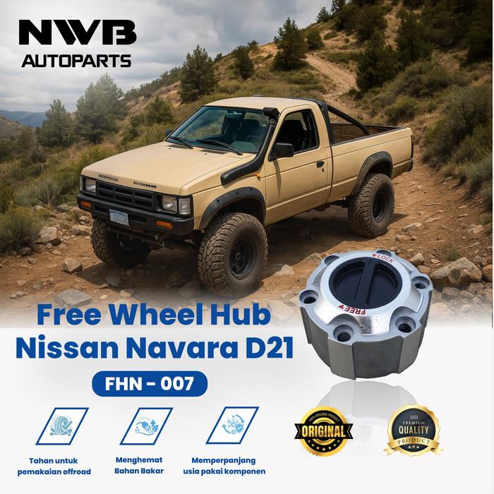 Jual NWB Freelock / Free Wheel Hub Mobil 4x4 Nissan Navara D21 - FHN ...
