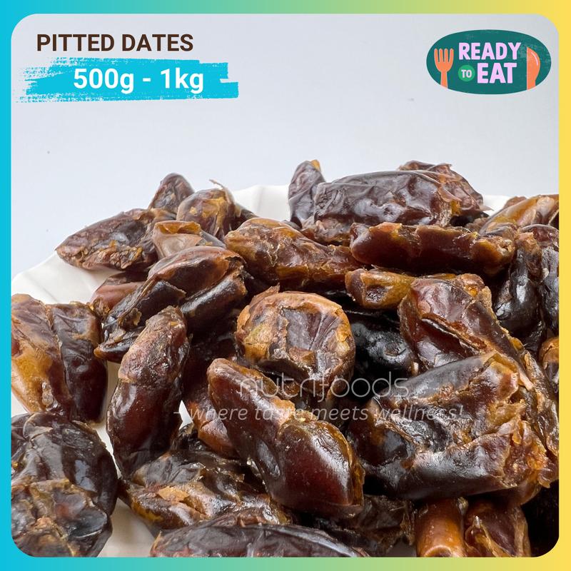 Nutrifoods Premium Pitted Dates | 500g & 1kg Packs | Sweet, Fresh ...