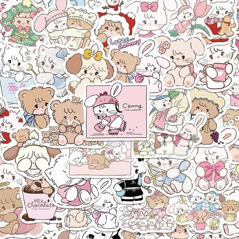 25pcs Stiker Lucu Mikko Cute | Sticker Lucu | Sticker Aesthetic - Shop ...