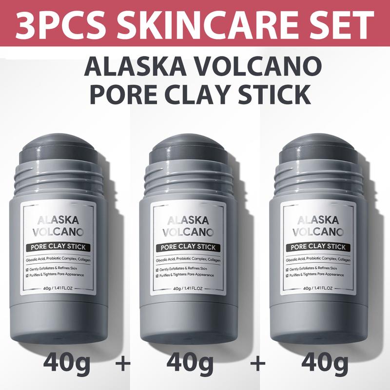 Tongkat Topeng Tanah Liat Liang Gunung Berapi Alaska, Set 3PCS ...