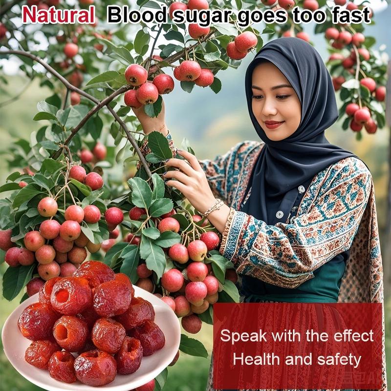 Seedless Hollow Hawthorn Candied Fruit Halal Dried Hawthorn Snacks ...