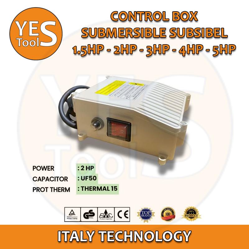 Yes-Tools SUBSIBEL Control Box Pompa Satelit 1.5Hp - 2Hp - 3Hp - 4Hp ...