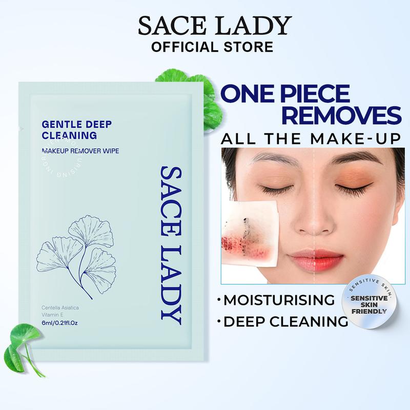 SACE LADY Makeup Remover Wipe, Gentle Deep Cleaning Makeup Remover ...