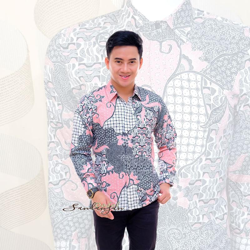 Kemeja Batik Pria Warna MERAH/MARUN dan PINK Keren Baju Kerj - Shop ...