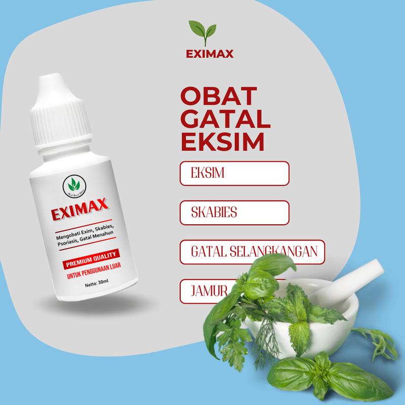 EXIMAX Obat Gatal Eksim Scabies Gatal Psoriasis Gatal Selangkangan ...