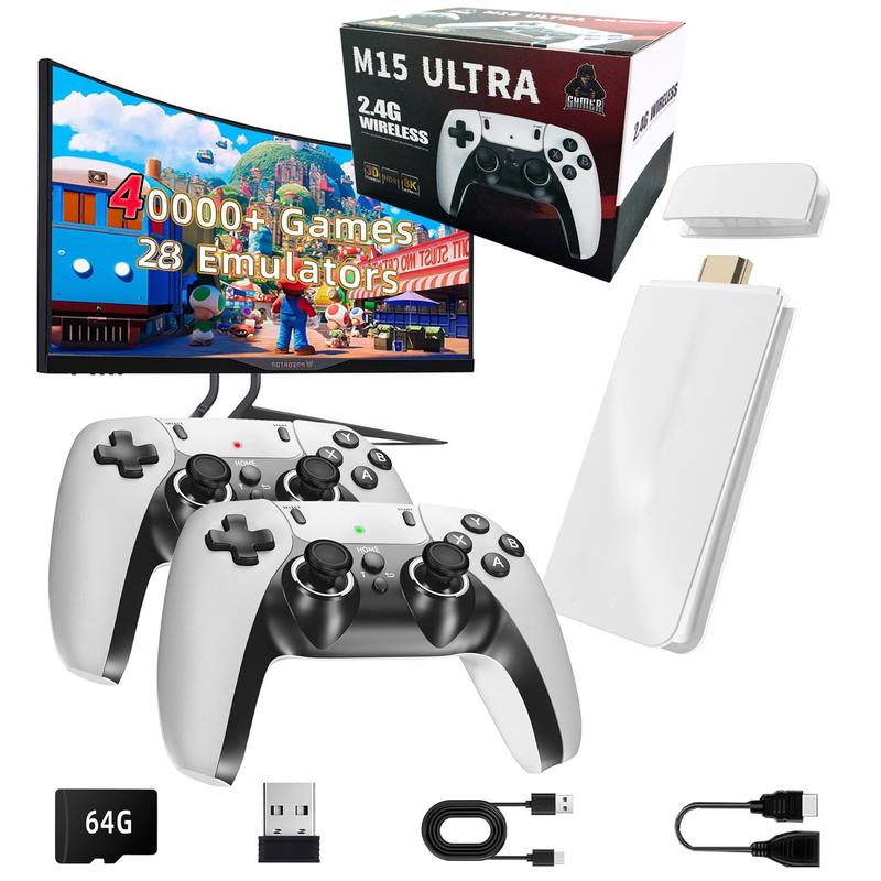M15 ultra 4K gaming stick, mini TV, handheld game console, wireless ...