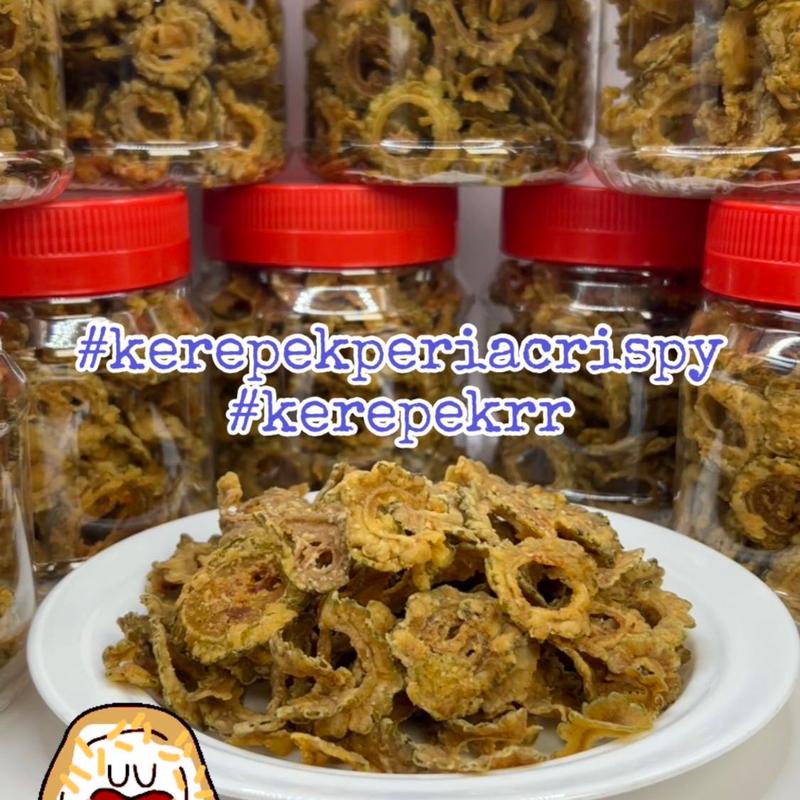 chips Kerepek Peria Crispy / Bittergourd Crispy Snack kerepe - TikTok ...