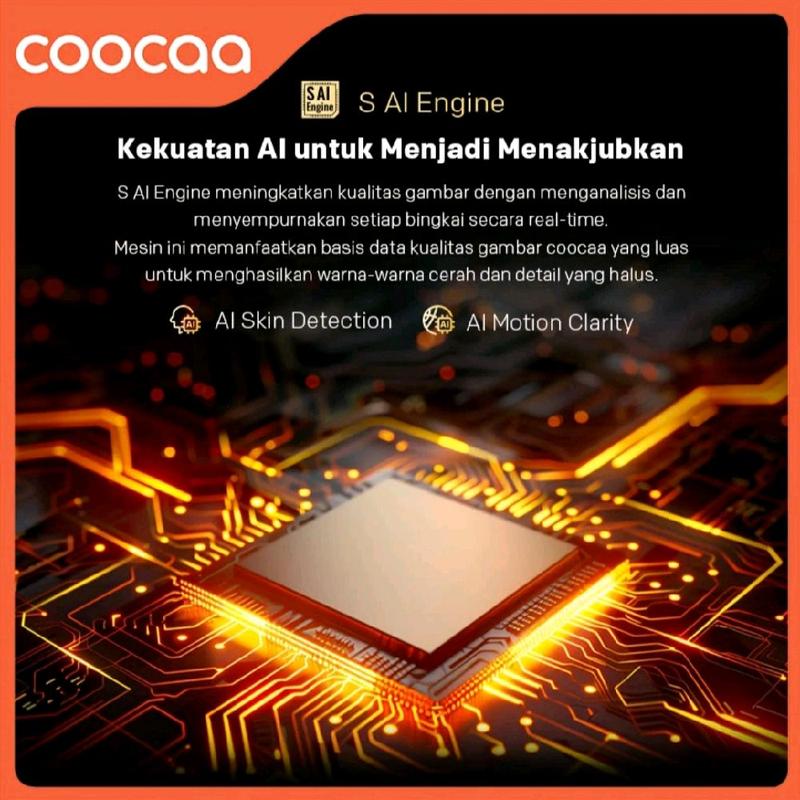 TERBARU COOCAA TV 55 inch X66H - 4K QD-Mini LED - S AI Engine - Matte ...