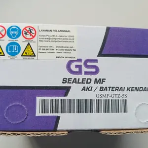 Aki motor beat vario110 revo.. GS ASTRA GTZ5S (ASLI 100%) - Shop ...