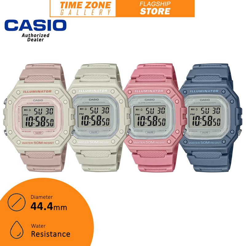 [Official Warranty] Casio W-218HC Series Women Watch 10 Year - TikTok ...