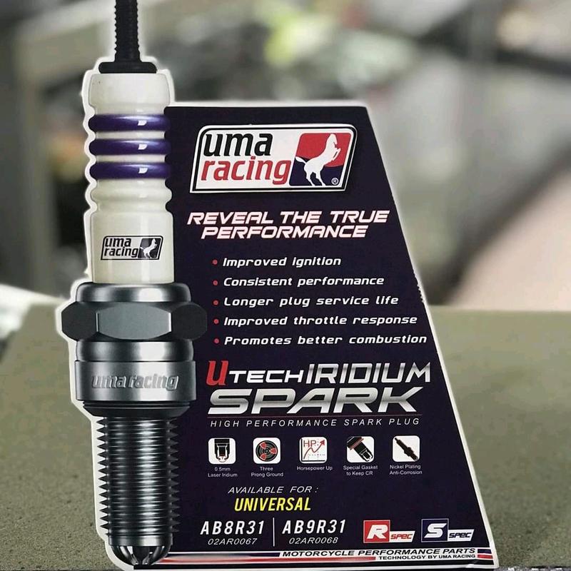 UMA RACING IRIDIUM SPARK PLUG/UMA RACING PLUG/UMA PLUG - TikTok Shop ...