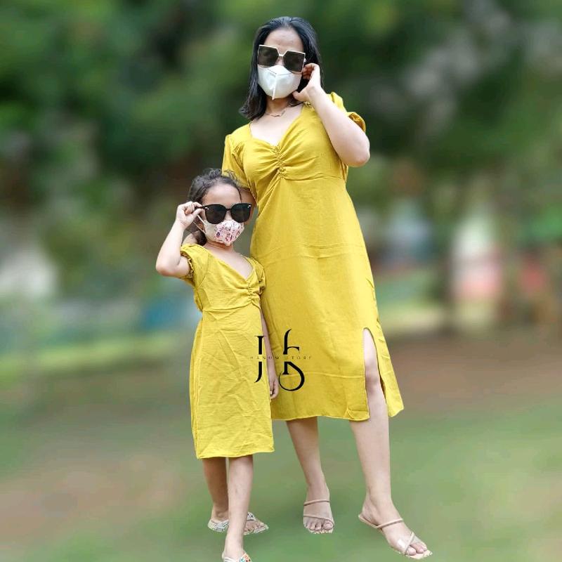 [PAKET COUPLE Vanya Dress] Daster Couple Mom Anak perempuan - Shop ...