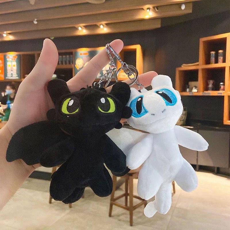 Dreamworks Anime How To Train Your Dragon Plush Key Chain Light ...