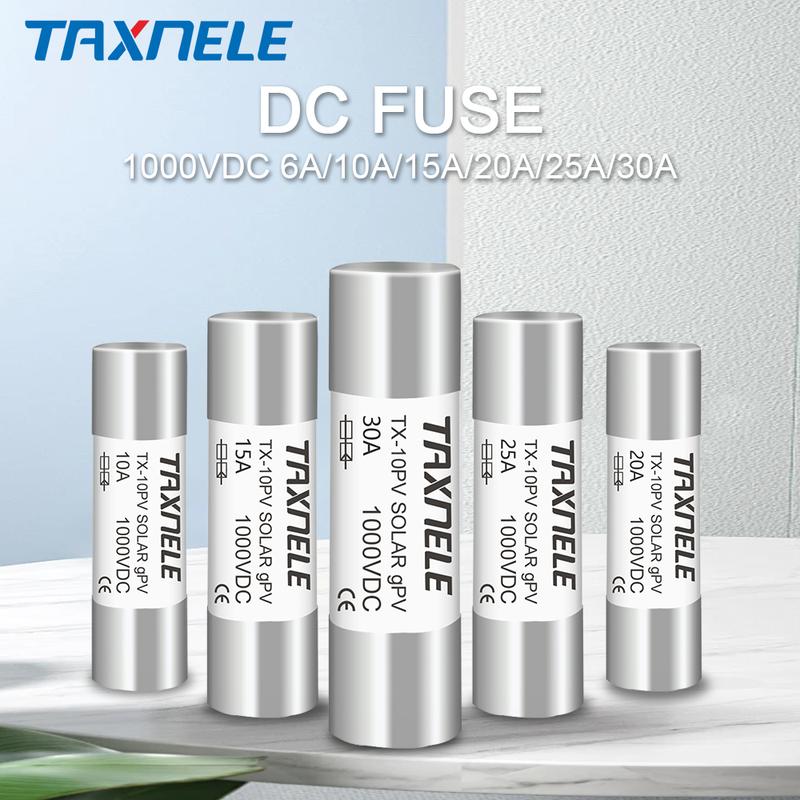 Solar DC Fuses 1000V PV Photovoltaic 6A 10A 15A 20A 25A 30A DC - TikTok Shop Philippines