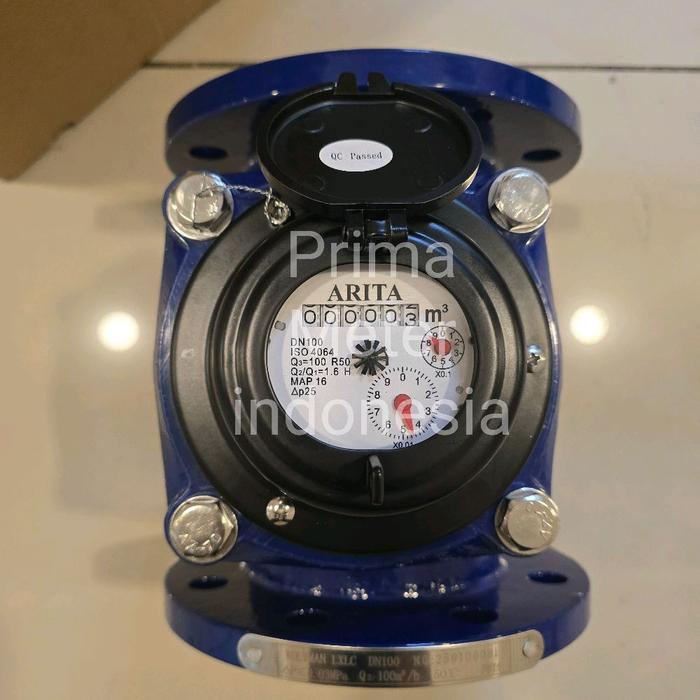 Jual Flow Meter Arita 4 Inch DN 100mm/Water Meter Arita( Air Dingin ...