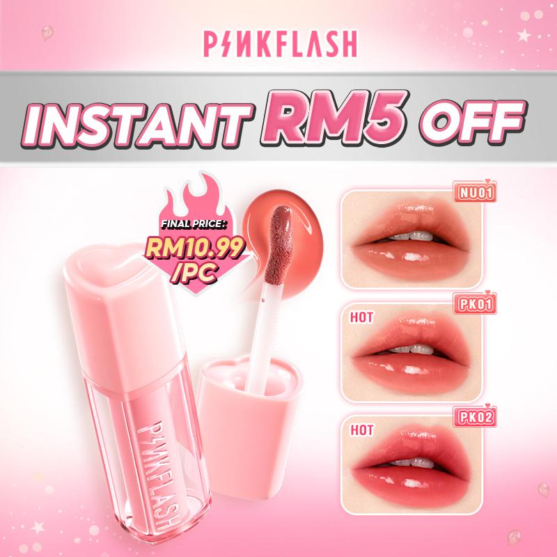 【2Pcs Instant RM10 OFF】PINKFLASH, Tint Berkilauan Buih Kalis - TikTok ...