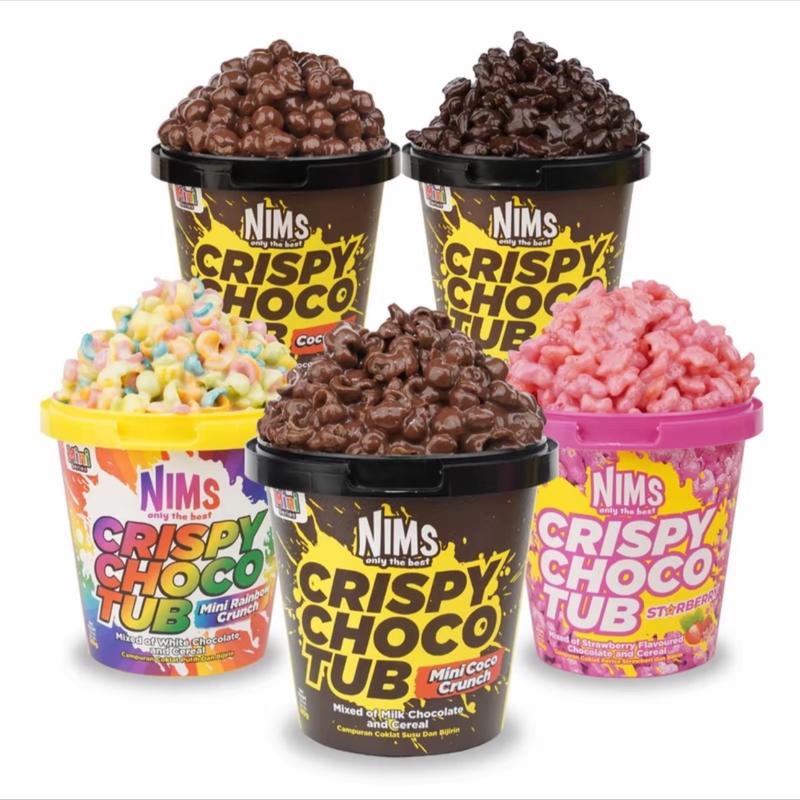 NIMS Crispy Chocotub (Mini crunch, Chocoball, N cereal, Starberry ...