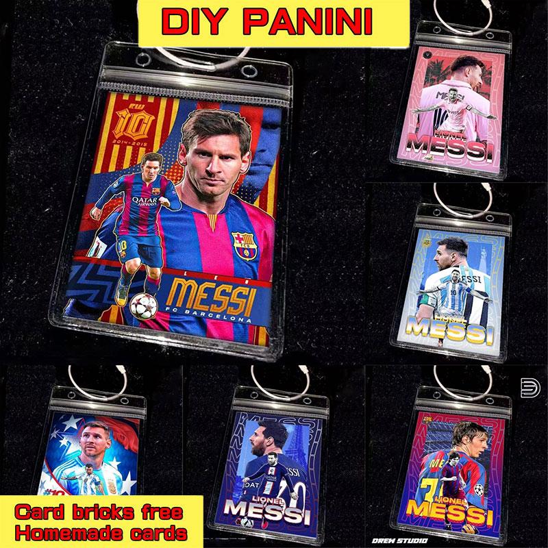 Messi Panini, Stars, DIY Stars, Cards, Homemade Autographed Collectible ...