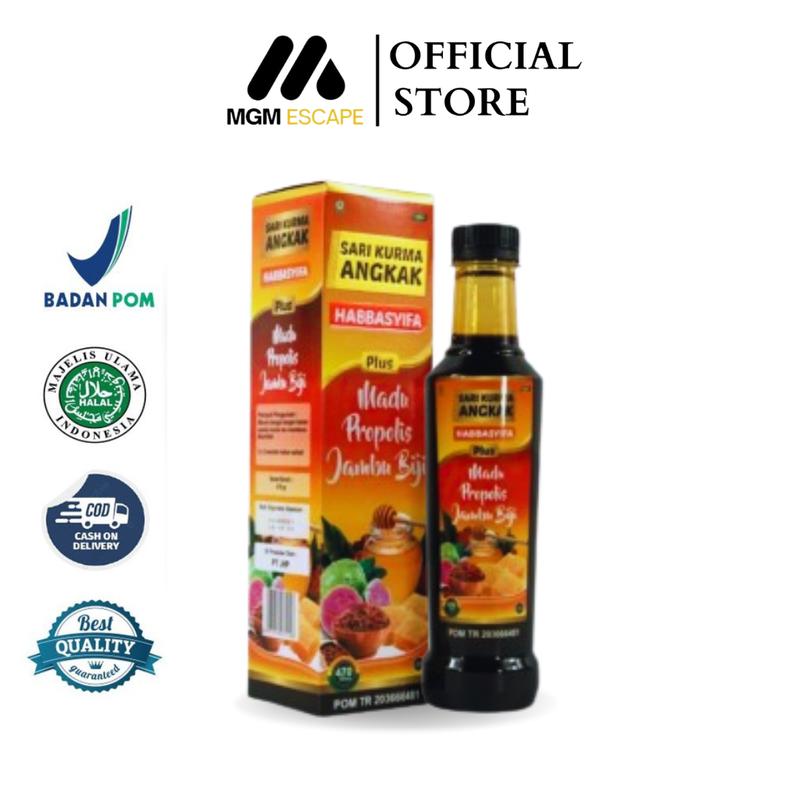 Sari Kurma Madu Angkak Plus Jambu Biji Habbasyifa Syifa 470 gr Original ...