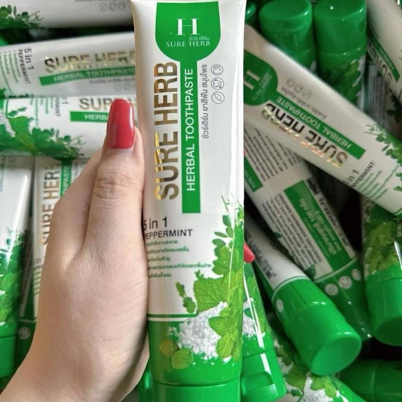 SURE HERB HERBAL TOOTHPASTE - TikTok Shop Malaysia