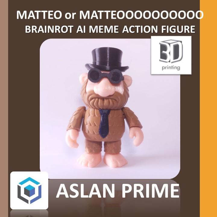 MATTEO MATTEOOOOOOOOOO MATEO ARTICULATED ACTION FIGURE 3D Print - Shop ...
