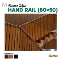 Jual DUMA WPC - HAND RAIL (80X50) HANDRAIL / RAILING / HANDLE ...