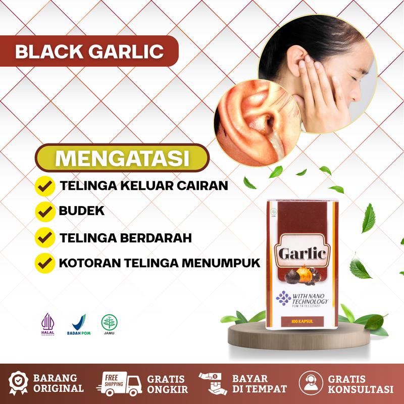 walatra garlic untuk telinga curek berair, telinga congek, telinga ...