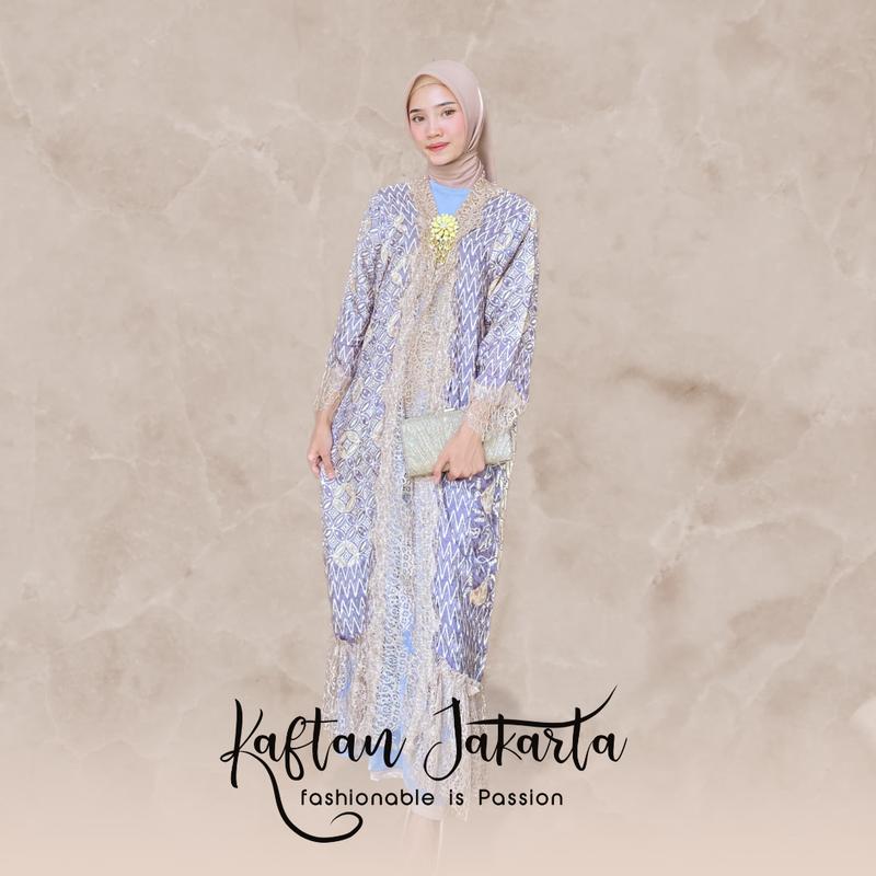 Kaftan Jakarta - Outer Batik Lace Outfit Kondangan Mewah Wanita - Shop ...