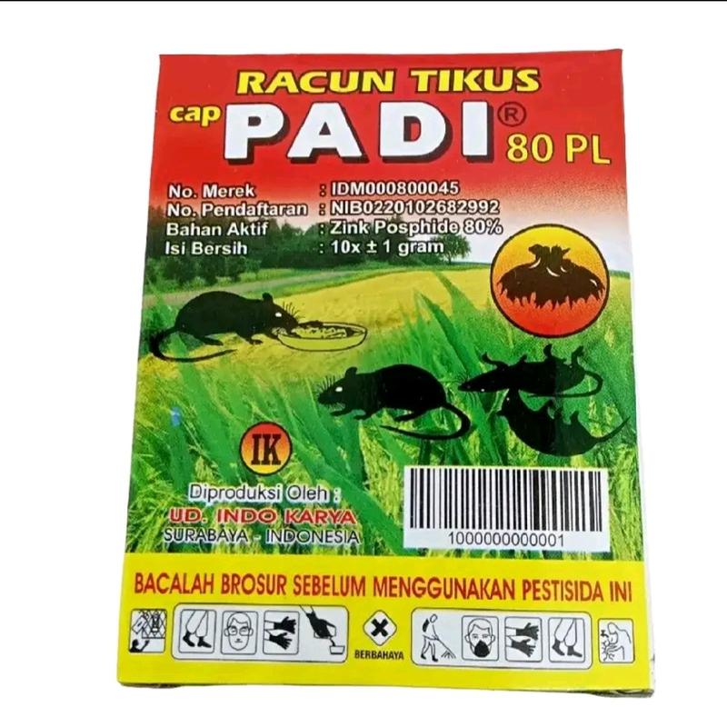 racun tikus tabur cap padi/kilmos bubuk 1 pack isi 10pcs Tanaman - Shop ...