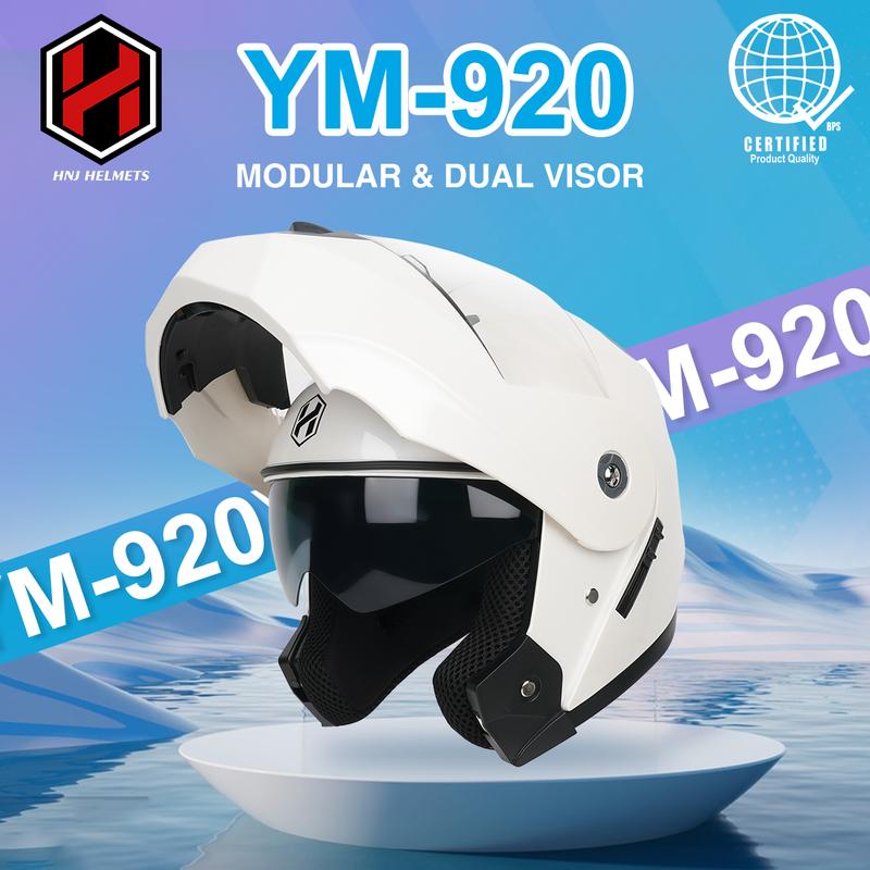 100% Authentic HNJ YM-920 helmet ICC(BPS) Certified modular for ...