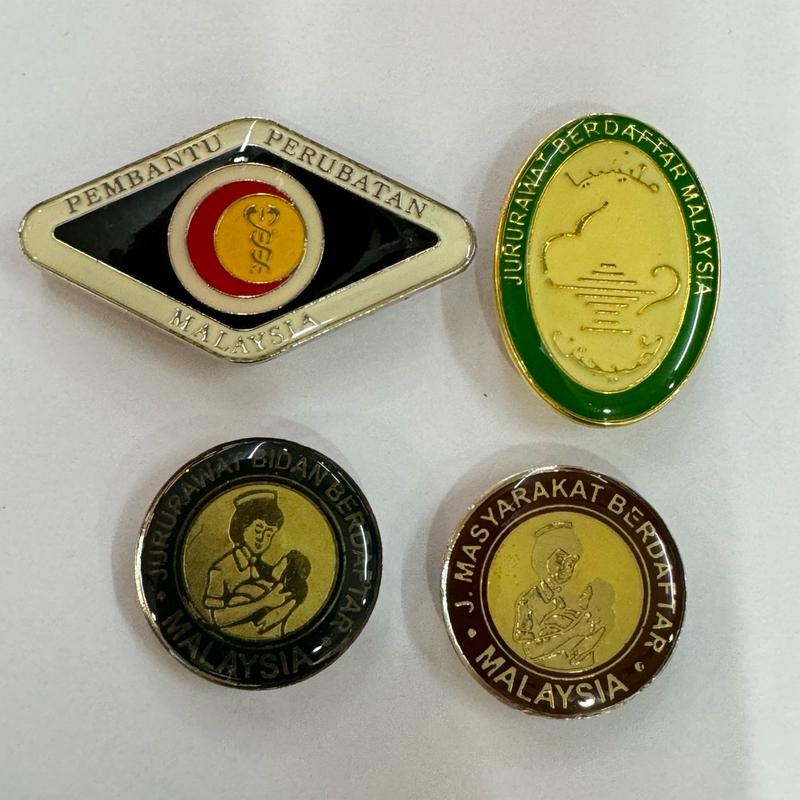Badge Nurse PPP/LJM/BIDAN/KOKO (JENIS PIN) - TikTok Shop Malaysia