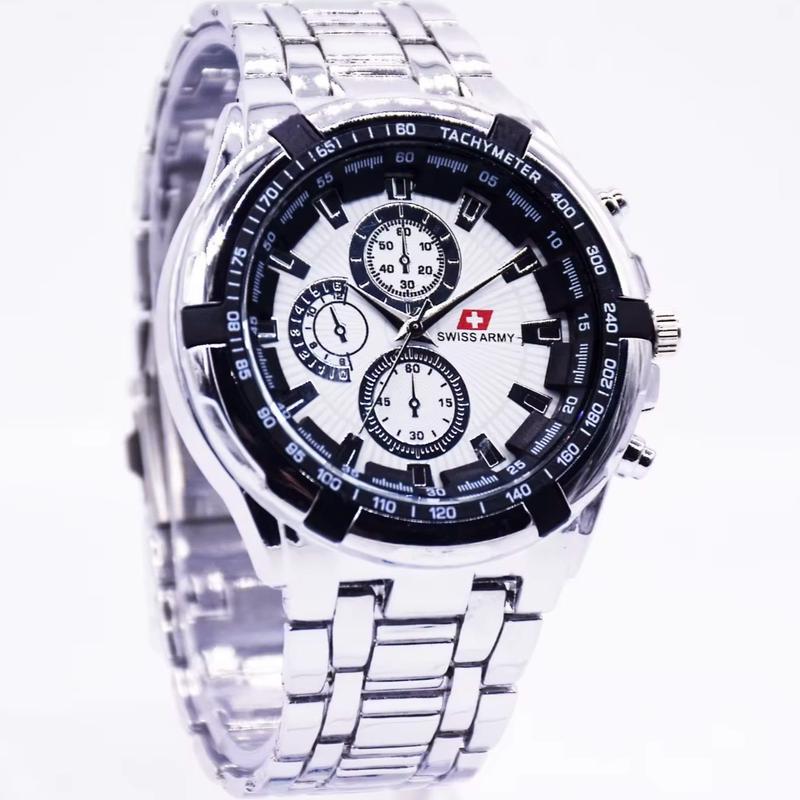(HARGA SUPPLIER) Swiss jam Tangan Pria Terkini Stainless steel - Shop ...