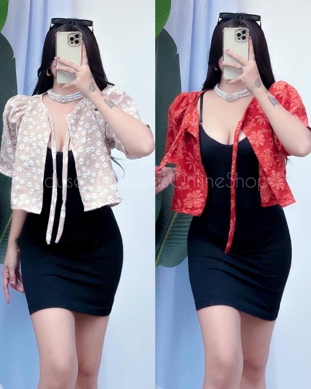 Mia Bolero Filipiniana Sleeves Embossed and Neoprene Fabric Comfort - TikTok Shop Philippines