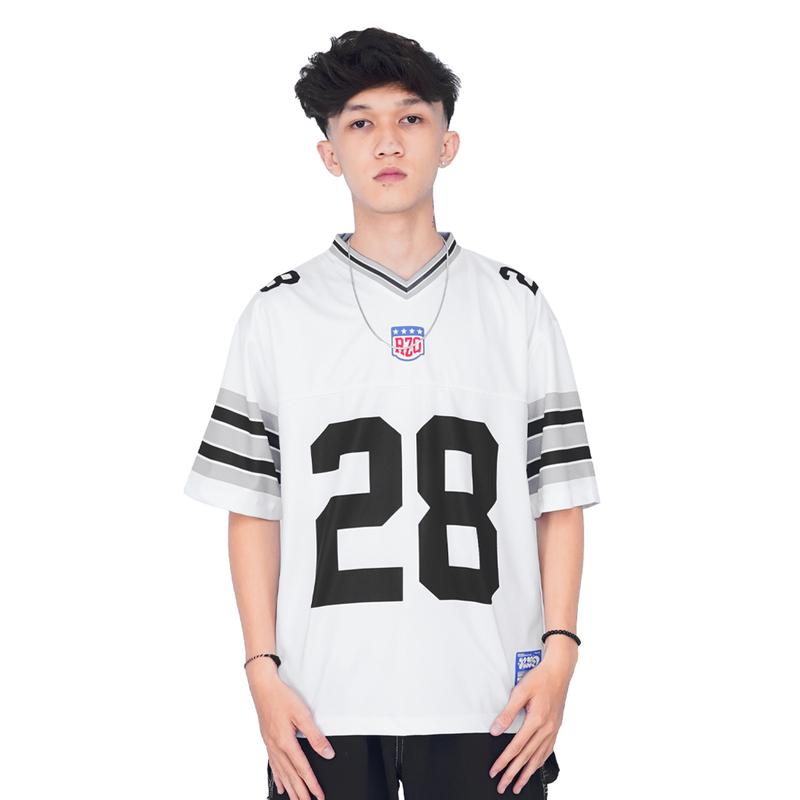 RZQ / 28 / NUMBER SERIES / Streetwear / Jersey / Oversize / Boxy - Shop ...