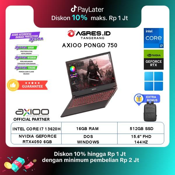AXIOO PONGO 750 RTX4050 I7 13620H 16GB 512GB W11 15,6" FHD IPS - Shop ...
