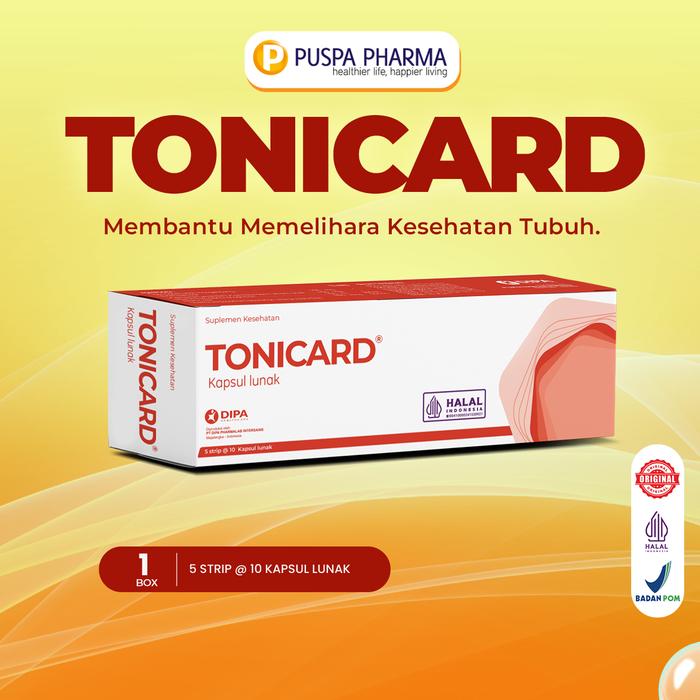 Promo TONICARD (Box / Strip) - Daya tahan Tubuh - Untuk daya tahan ...