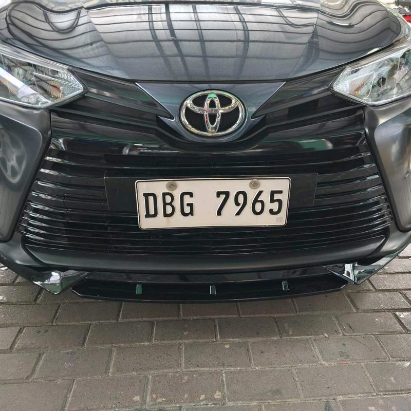 TOYOTA VIOS GEN 4 DOUBLE BLADE FRONT CHIN GLOSSY BLACK 2018 to - TikTok ...
