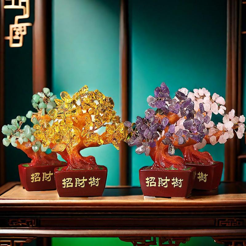 Hiasan Pokok Menari Citrine, Hiasan Pokok Nasib, Ciptaan Rumah ...
