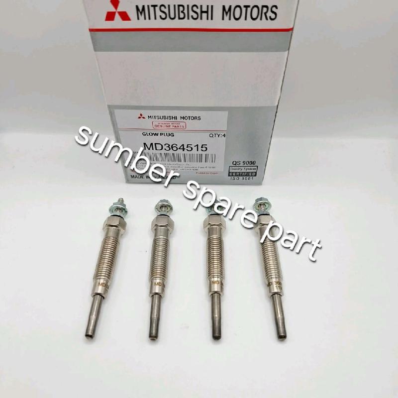 BUSI PEMANAS PIJAR GLOW PLUG HEATER 1SET 4PCS DAN 1PCS MITSUBISHI L300 ...