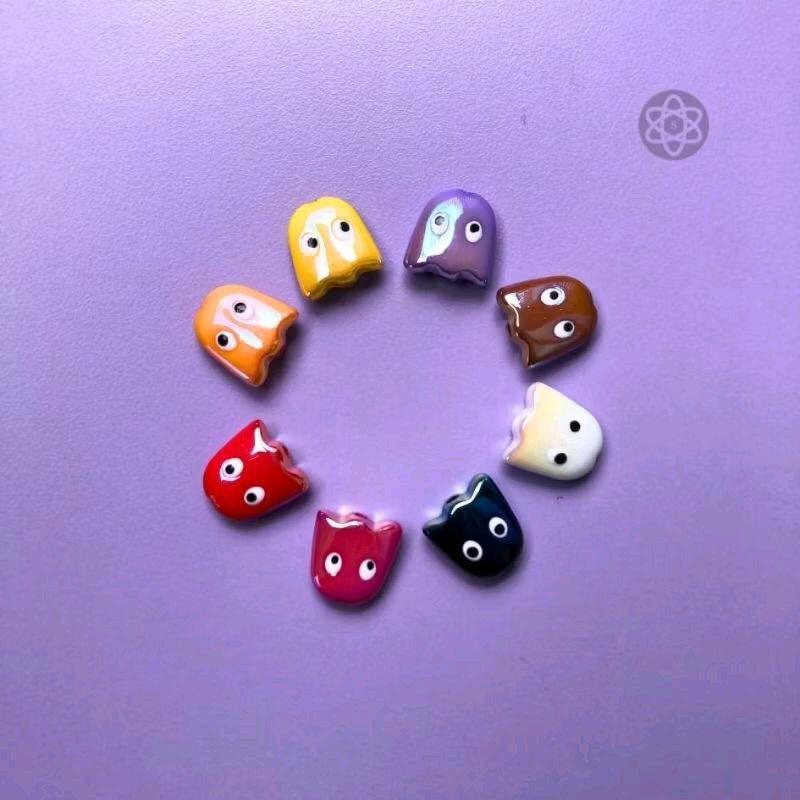 Manik Premium Karakter Hantu Pac Man - Shop | Tokopedia