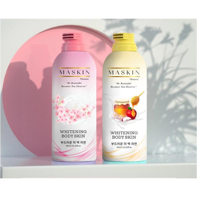 MASKIN MOUSSE foam shower gel, Maskin mousse Whitening body Moisturizer ...