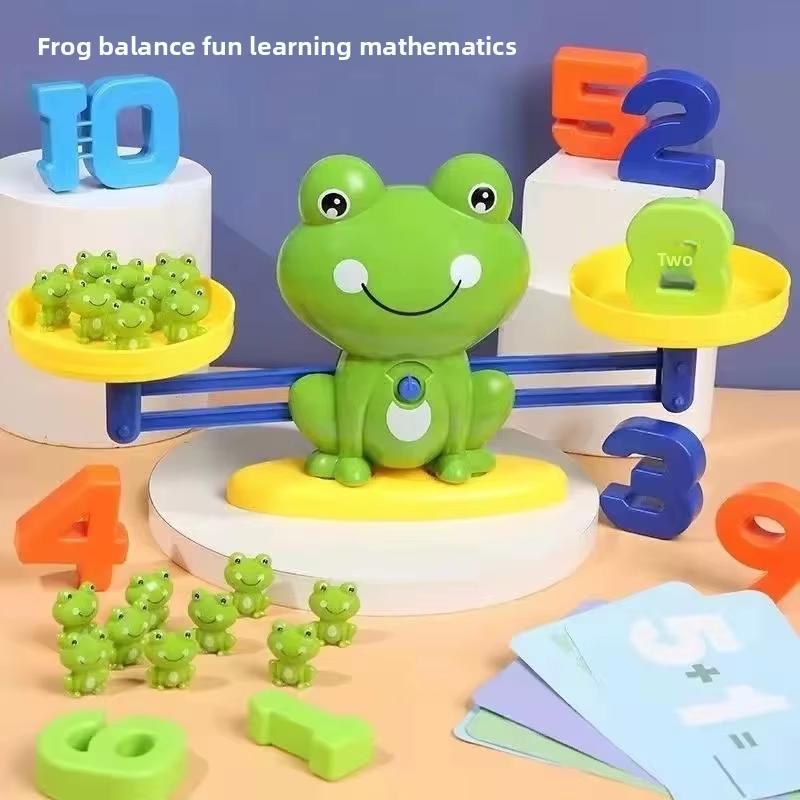 Mainan Imbangan Matematik Katak, Mainan Pendidikan, untuk Pendidikan ...