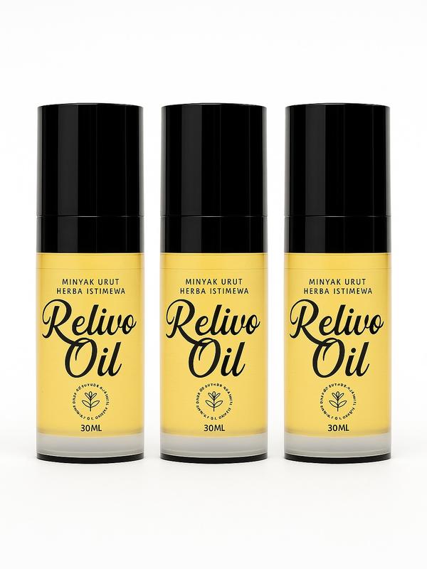3 Botol | Relivo Oil – Minyak Aromaterapi Seisi Keluarga - Untuk ...