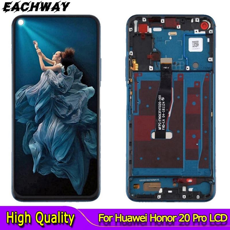 Tested For Huawei Honor 20 Pro LCD Display Touch Screen With Frame ...