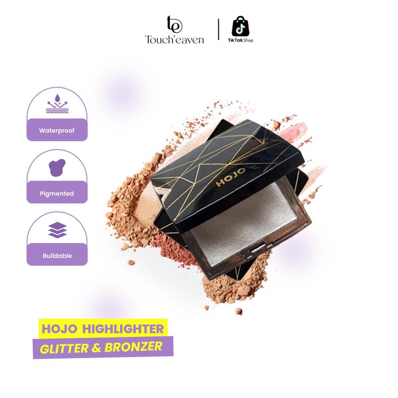 [BPOM] HOJO Highlighter Pallette Waterproof Glitter Highlighter - Shop ...