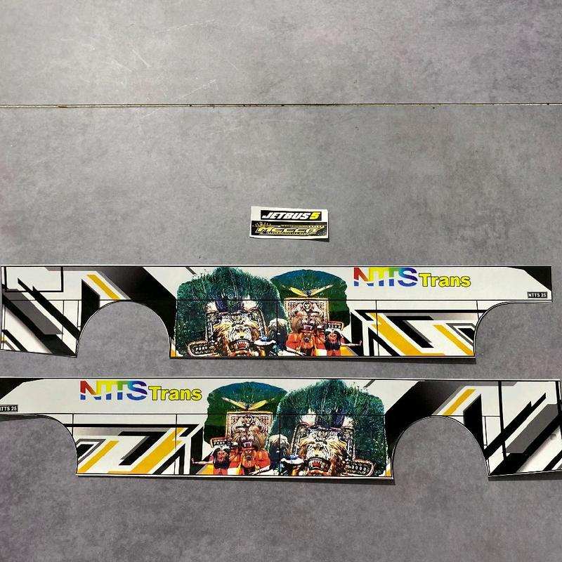 Stiker livery Bus NTTS trans MECCa - Shop | Tokopedia