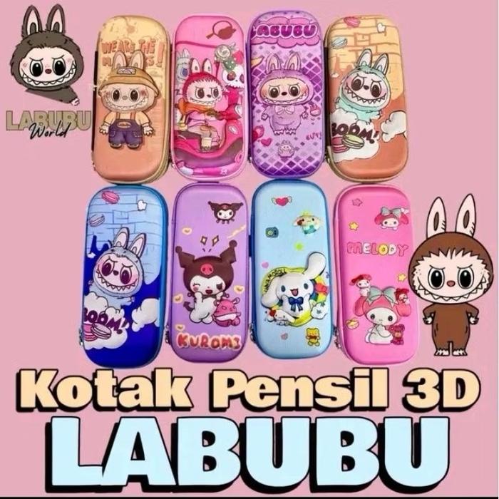 Jual KOTAK PENSIL TIMBUL LABUBU TEMPAT PENSIL LABUBU PENCIL CASE KAIN ...